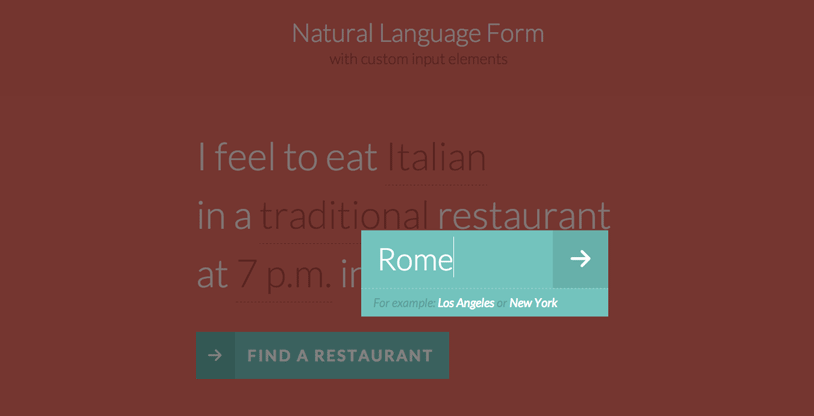 Html5和css3自定义输入表单的自然语言界面jquery之家 自由分享jquery、html5、css3的插件库