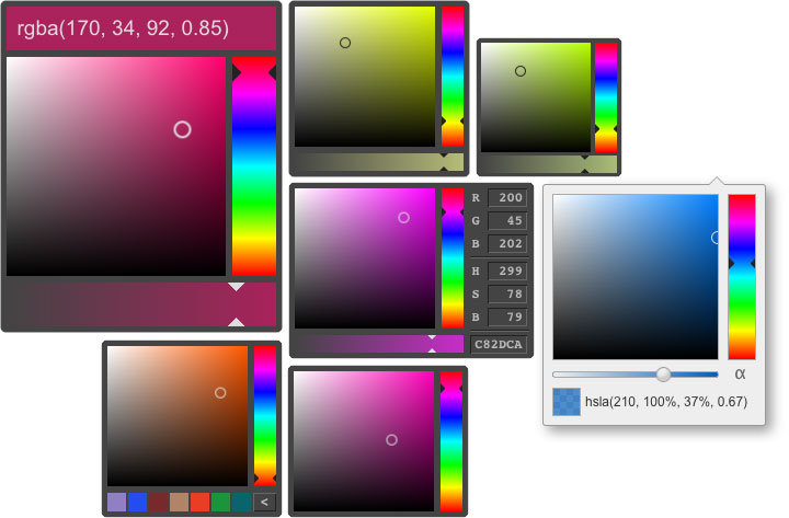 适合移动设备的小巧jQuery颜色拾取器插件_jQuery之家-自由分享jQuery、html5、css3的插件库